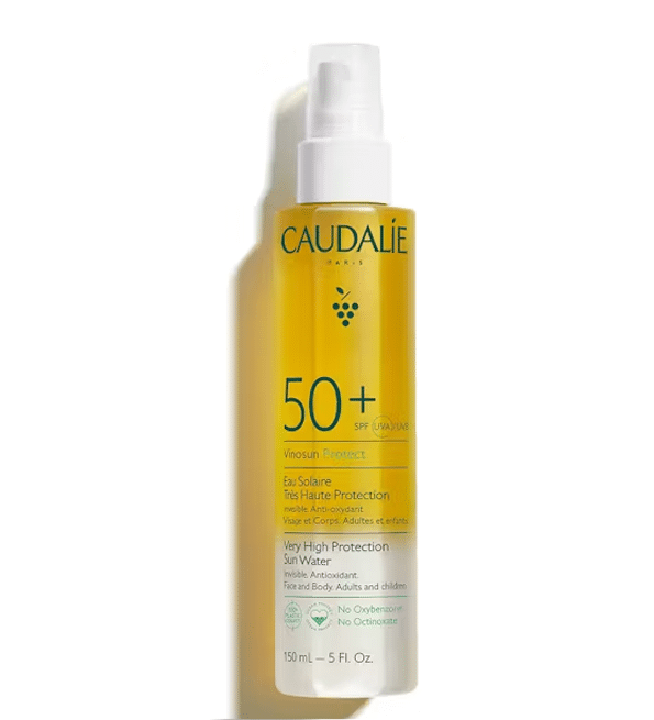 Caudalie Vinosun Protect Eau Solaire Très Haute Protection SPF 50 ...